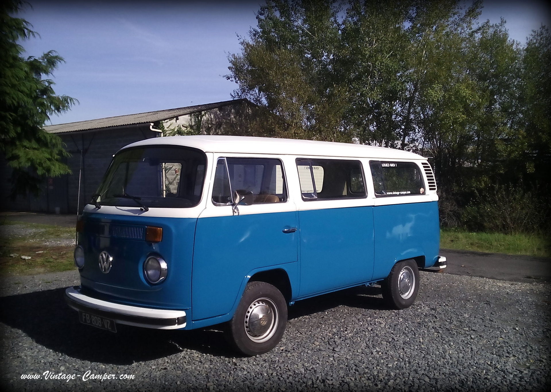 location minibus vintage - Vintage Camper Bordeaux - Vintage Camper