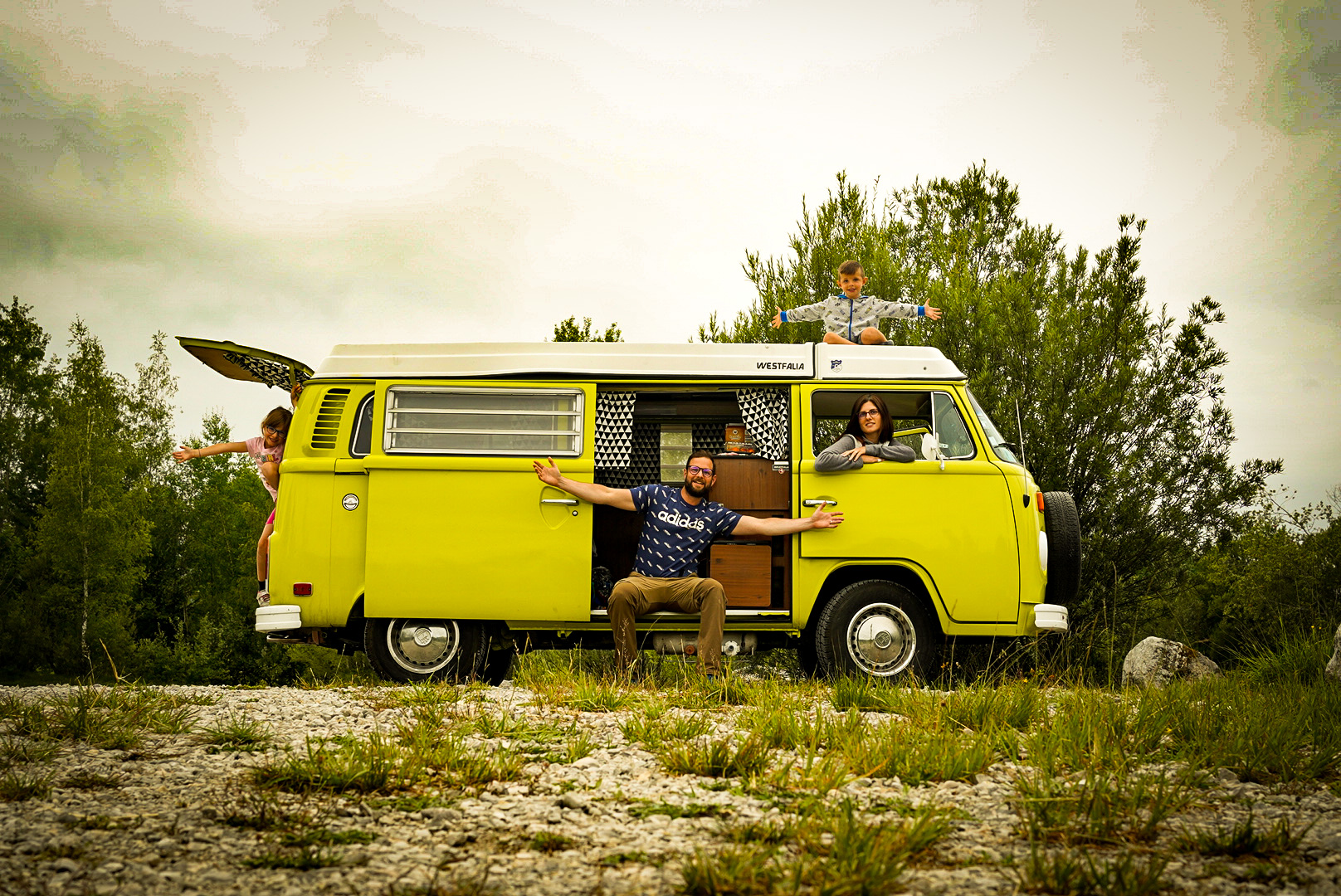 Location combi Volkswagen Ancien et Van aménagé - Vintage Camper