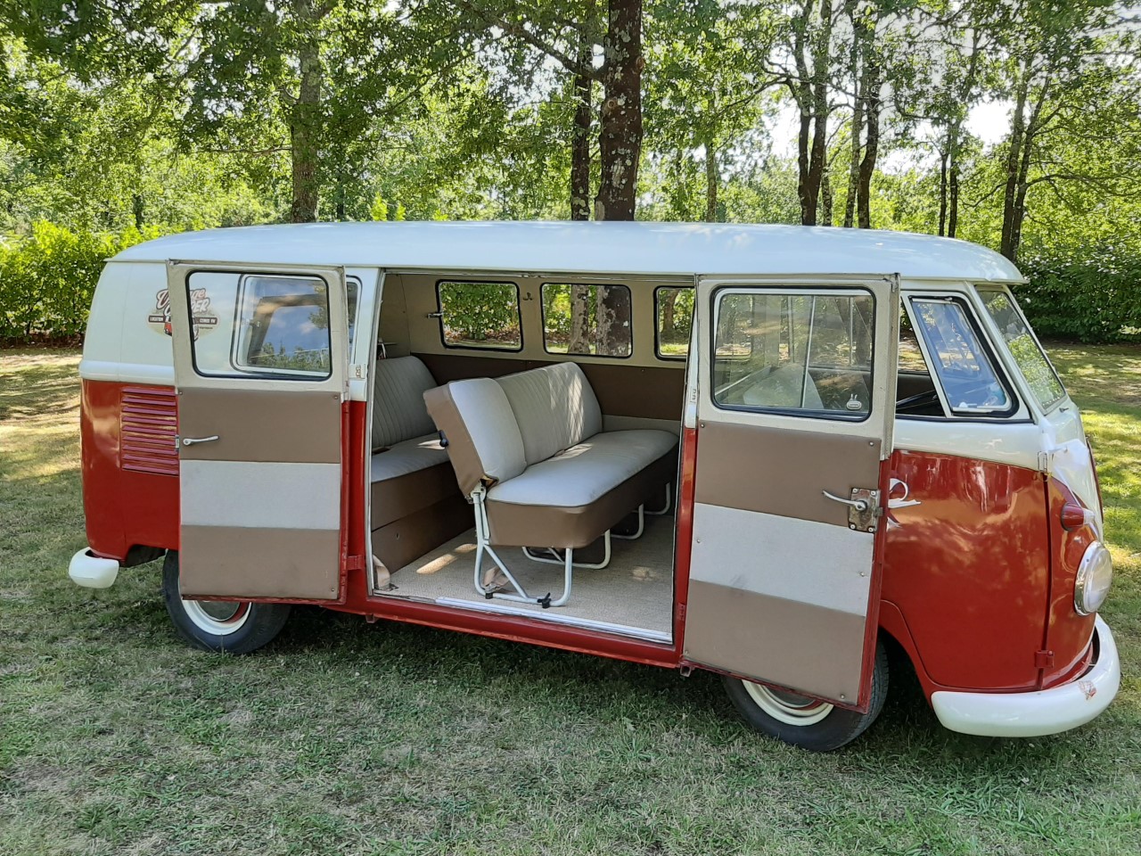 Mariage en combi split - Bordeaux - Vintage Camper
